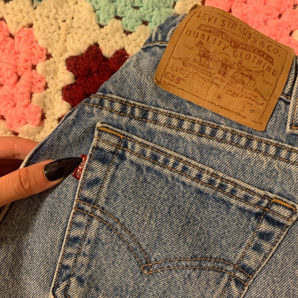Levis Cut Off Denim Shorts Gem